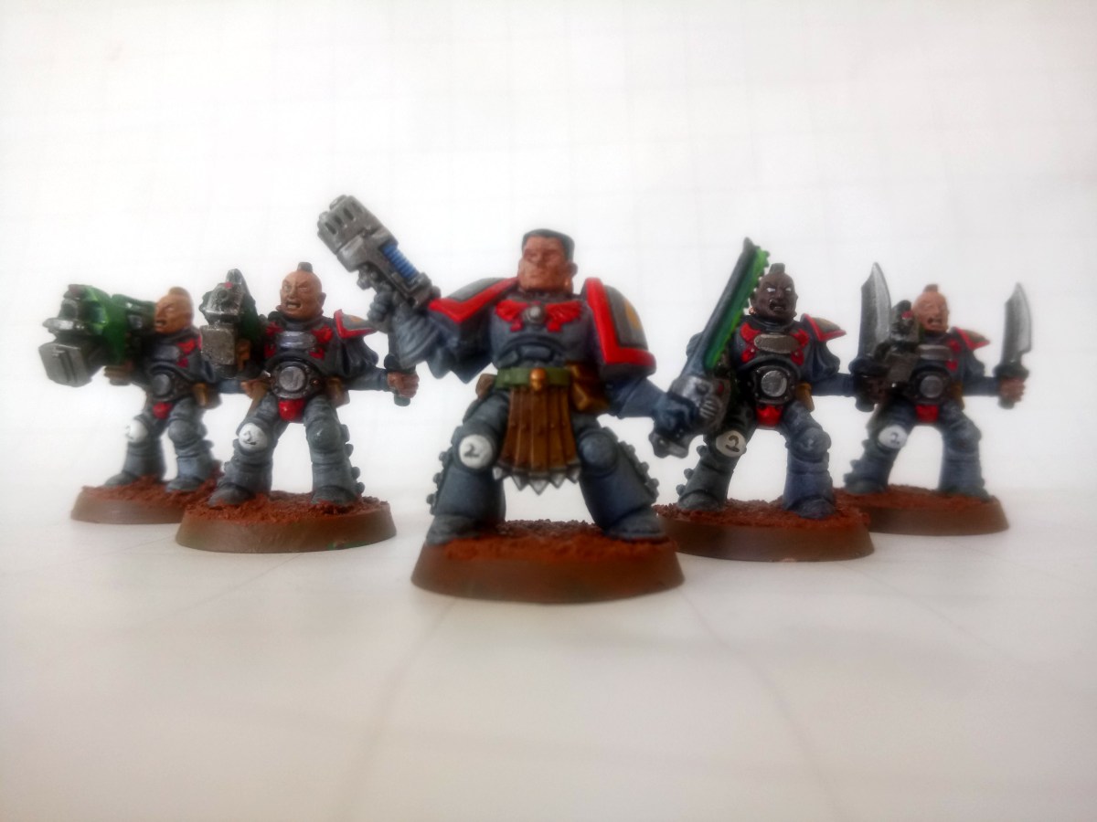 Scout Squad Fe – Advanced Space Crusade Scouts | Doris Plunger's Lead Mess