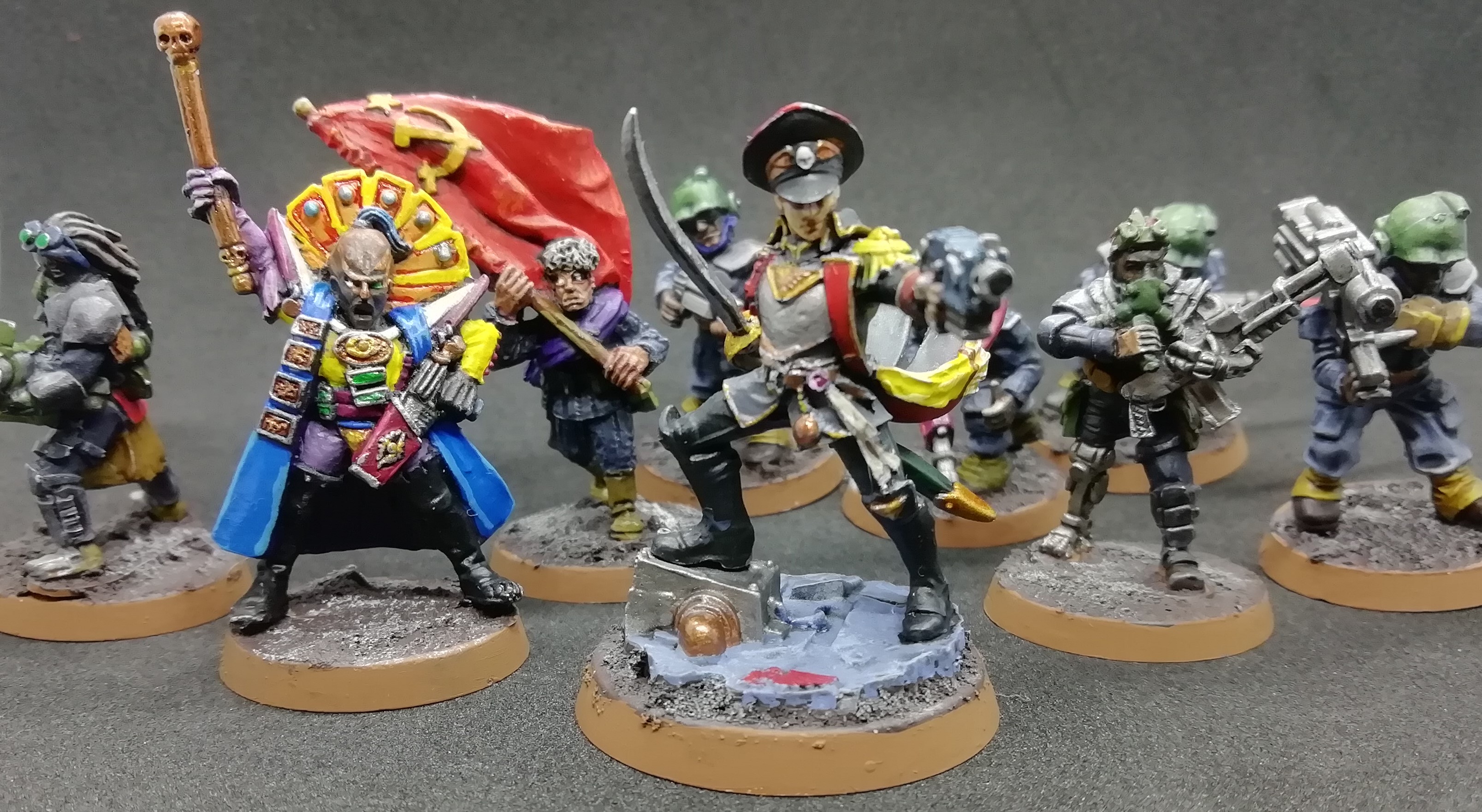 Commissar Raine and Sanctioned Psyker Sturm! | Doris Plunger's Lead Mess